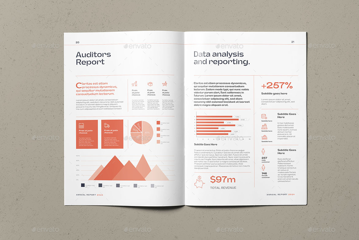 Annual Report 2024, Print Templates | GraphicRiver