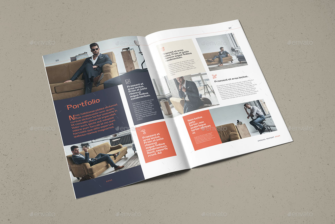 Annual Report 2024, Print Templates | GraphicRiver