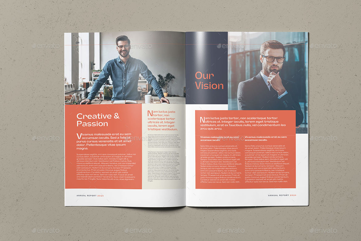 Annual Report 2024, Print Templates | GraphicRiver