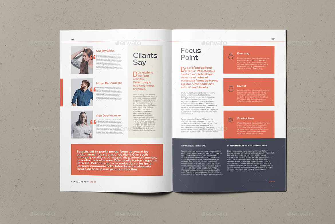 Annual Report 2024, Print Templates | GraphicRiver