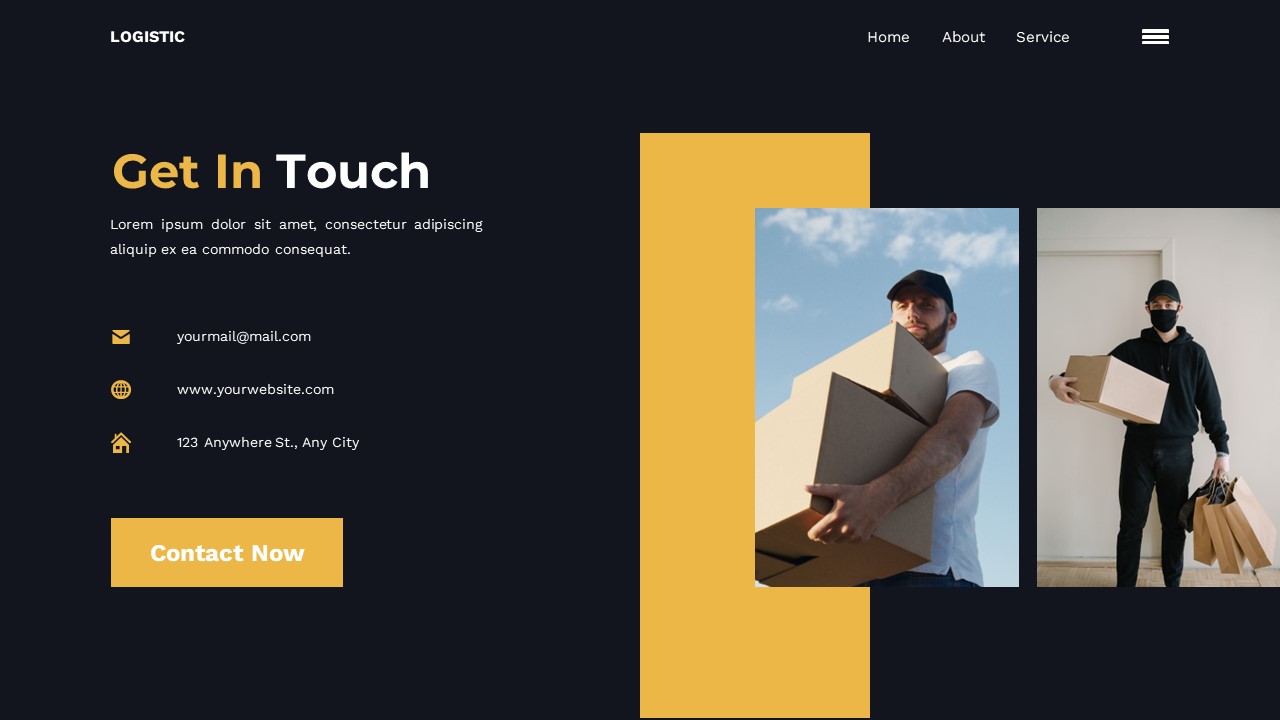 Logistic - Expedition Powerpoint Templates, Presentation Templates