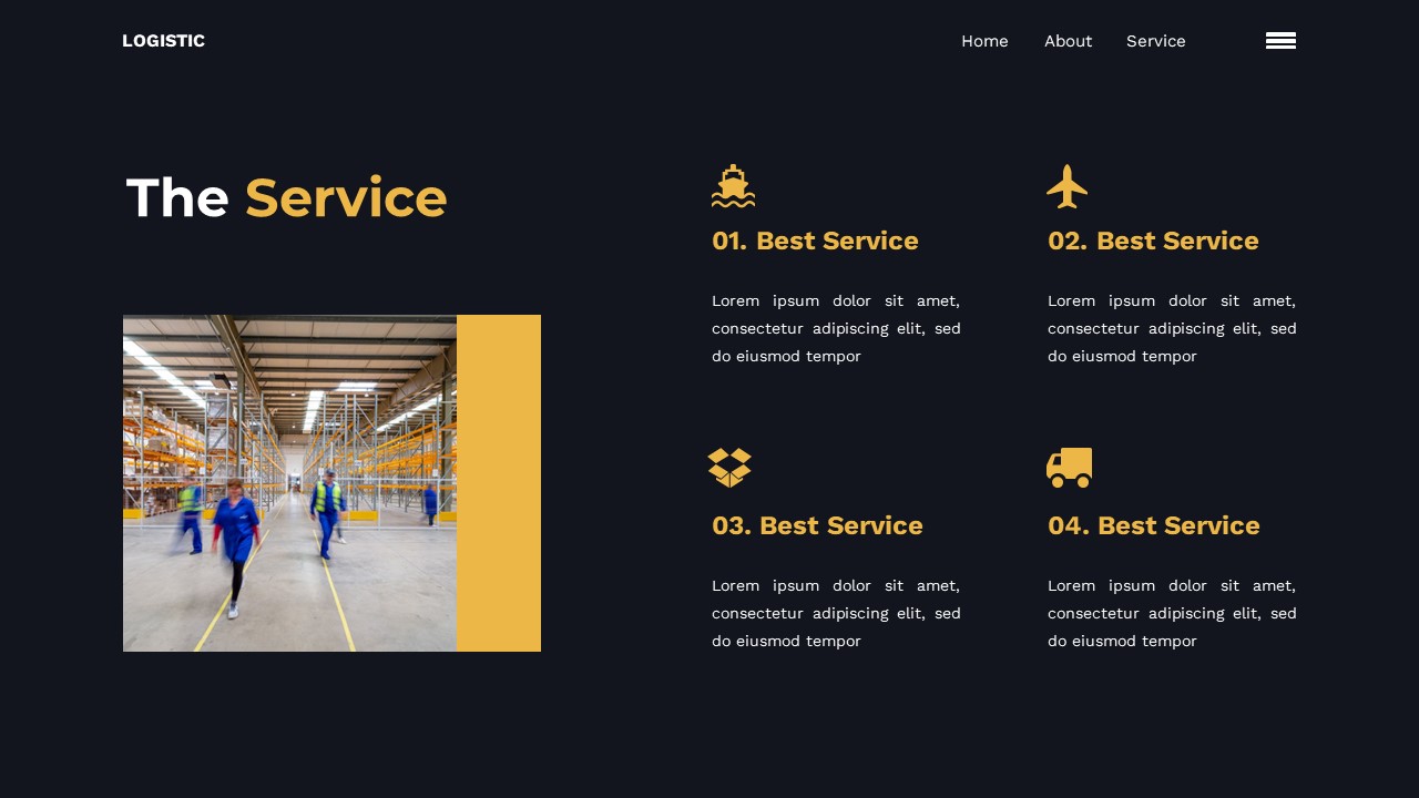 Logistic - Expedition Powerpoint Templates, Presentation Templates