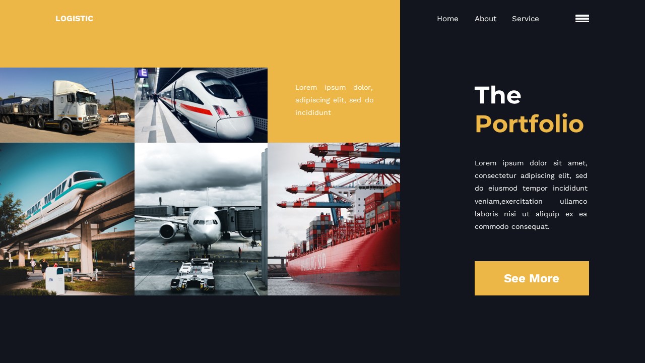 Logistic - Expedition Powerpoint Templates, Presentation Templates