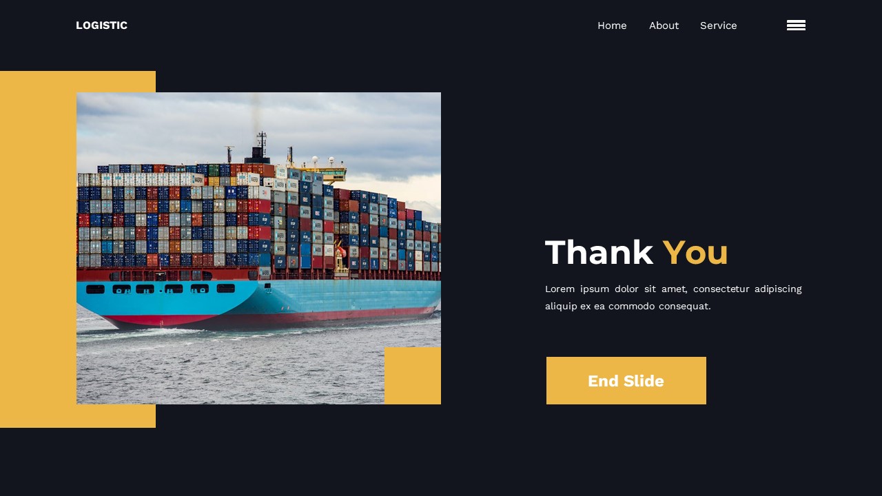 Logistic - Expedition Keynote Templates, Presentation Templates ...