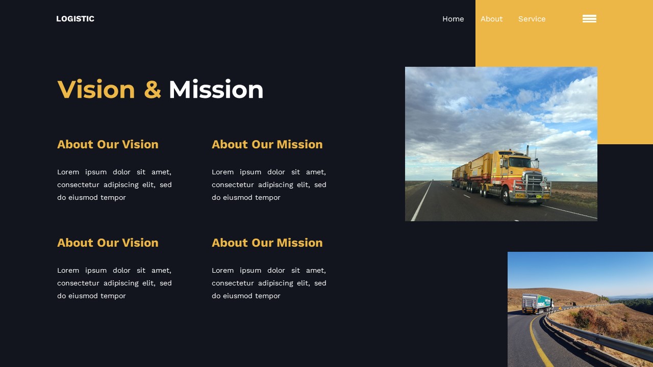 Logistic - Expedition Keynote Templates, Presentation Templates ...
