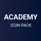 Academy Icon Pack, Icons | GraphicRiver