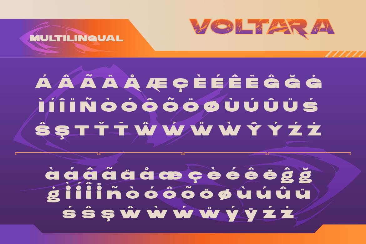 Voltara, Fonts | GraphicRiver