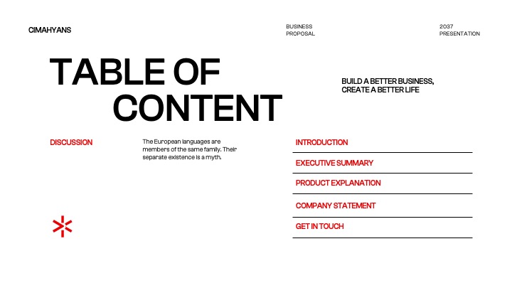 Red Business Proposal PowerPoint, Presentation Templates | GraphicRiver