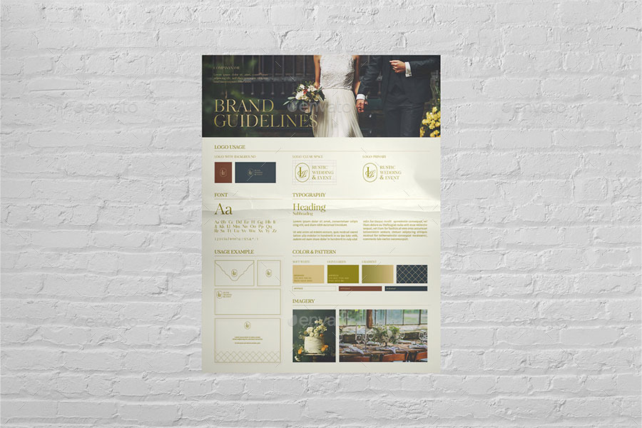 Brand Guidelines Poster Template, Print Templates | GraphicRiver