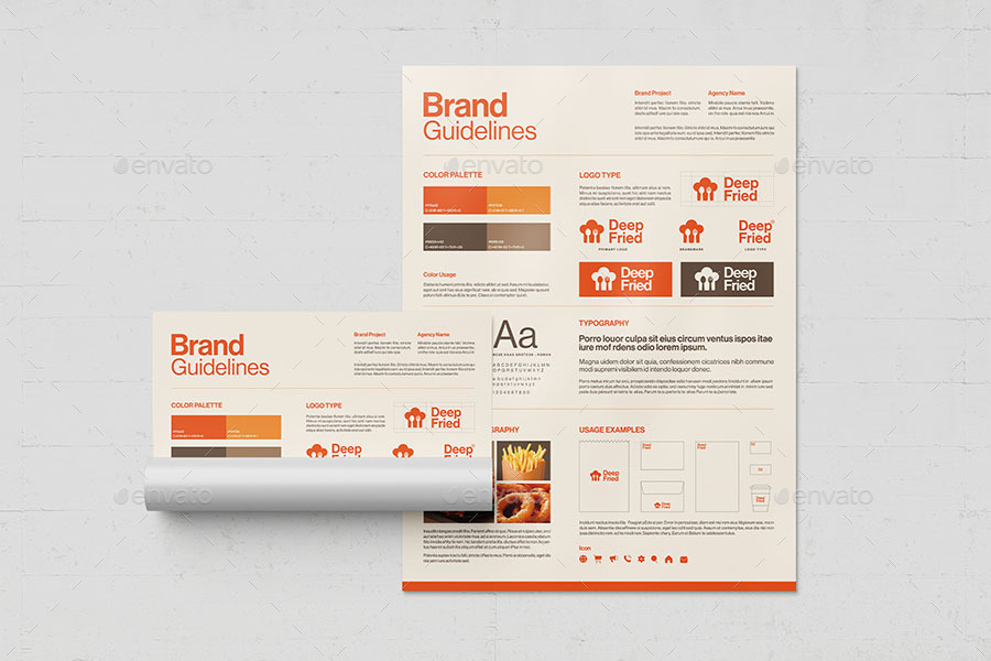 Brand Guidelines Poster Template, Print Templates | GraphicRiver