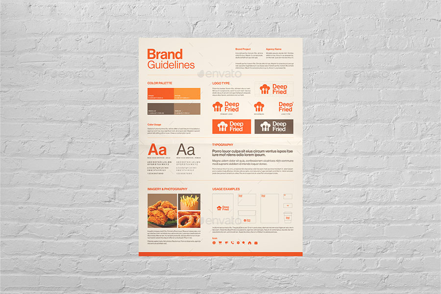 Brand Guidelines Poster Template, Print Templates | GraphicRiver