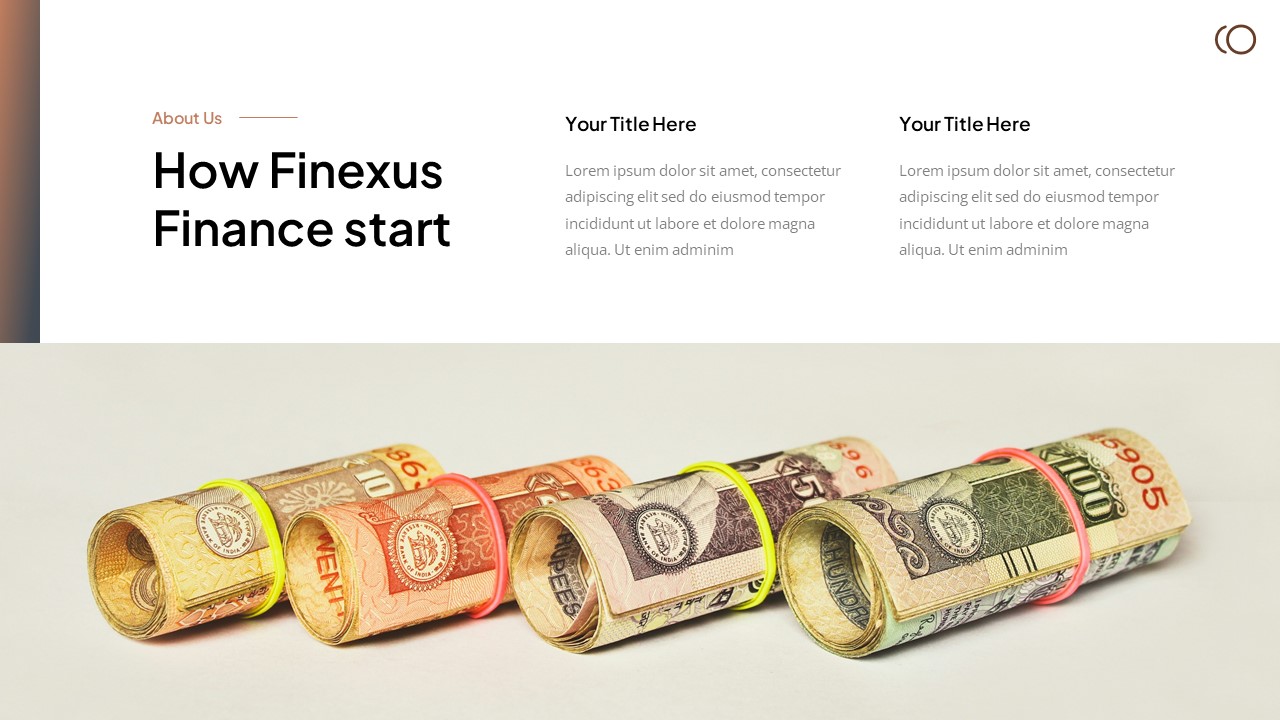 Finexus - Bank & Finance PowerPoint Template, Presentation Templates