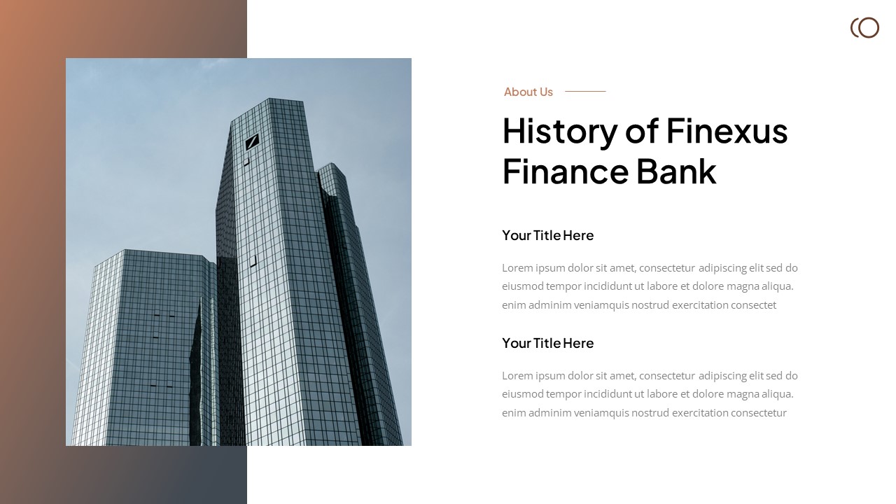Finexus - Bank & Finance PowerPoint Template, Presentation Templates