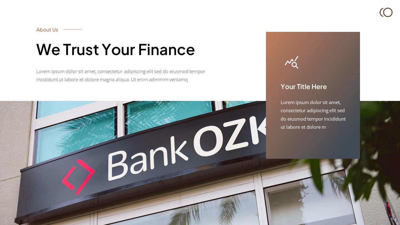 Finexus - Bank & Finance PowerPoint Template, Presentation Templates