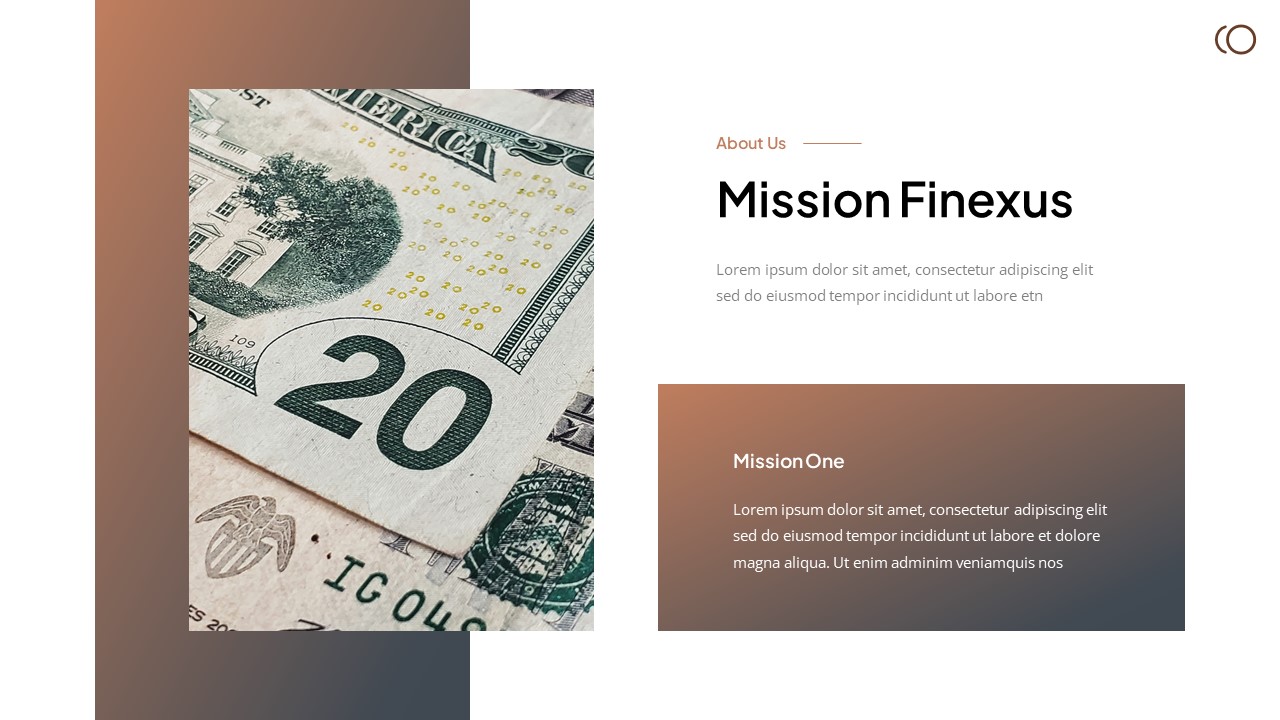 Finexus - Bank & Finance PowerPoint Template, Presentation Templates