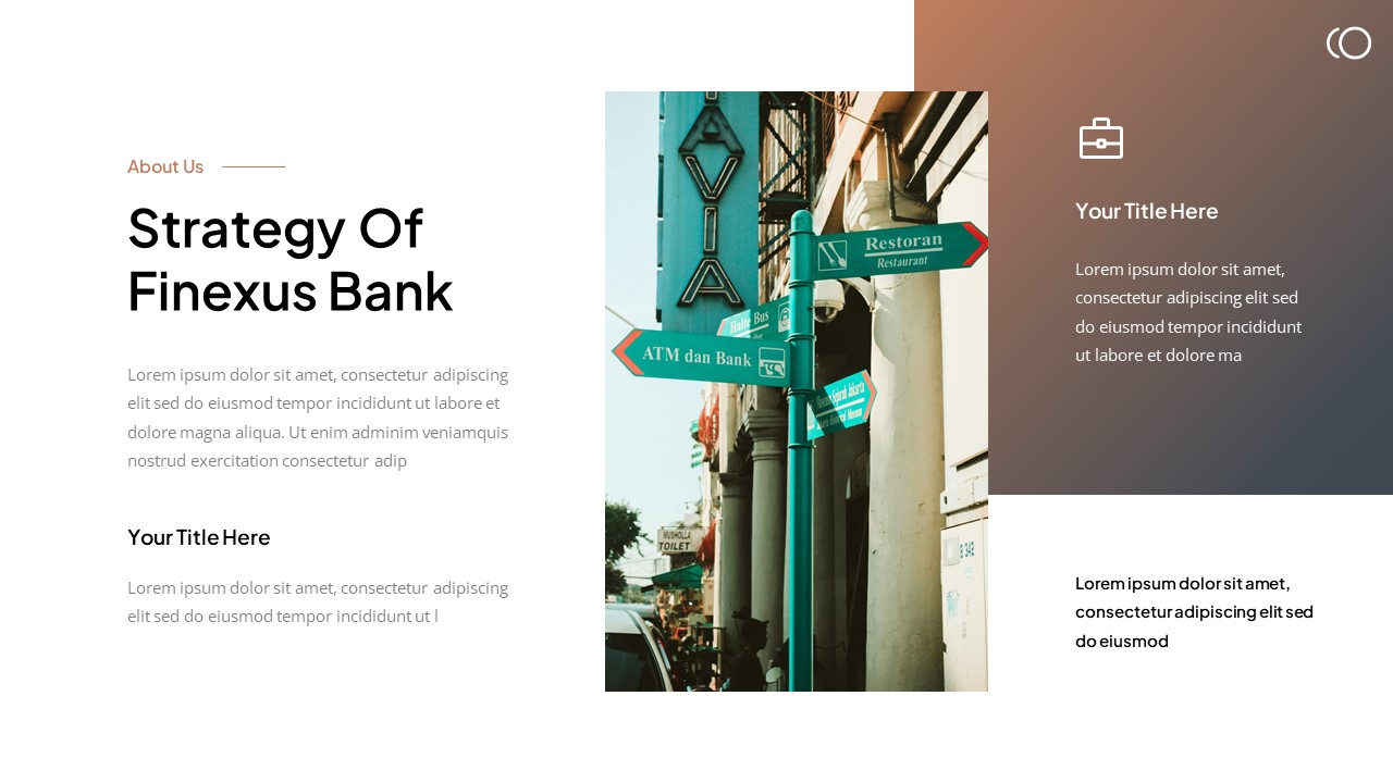 Finexus - Bank & Finance PowerPoint Template, Presentation Templates