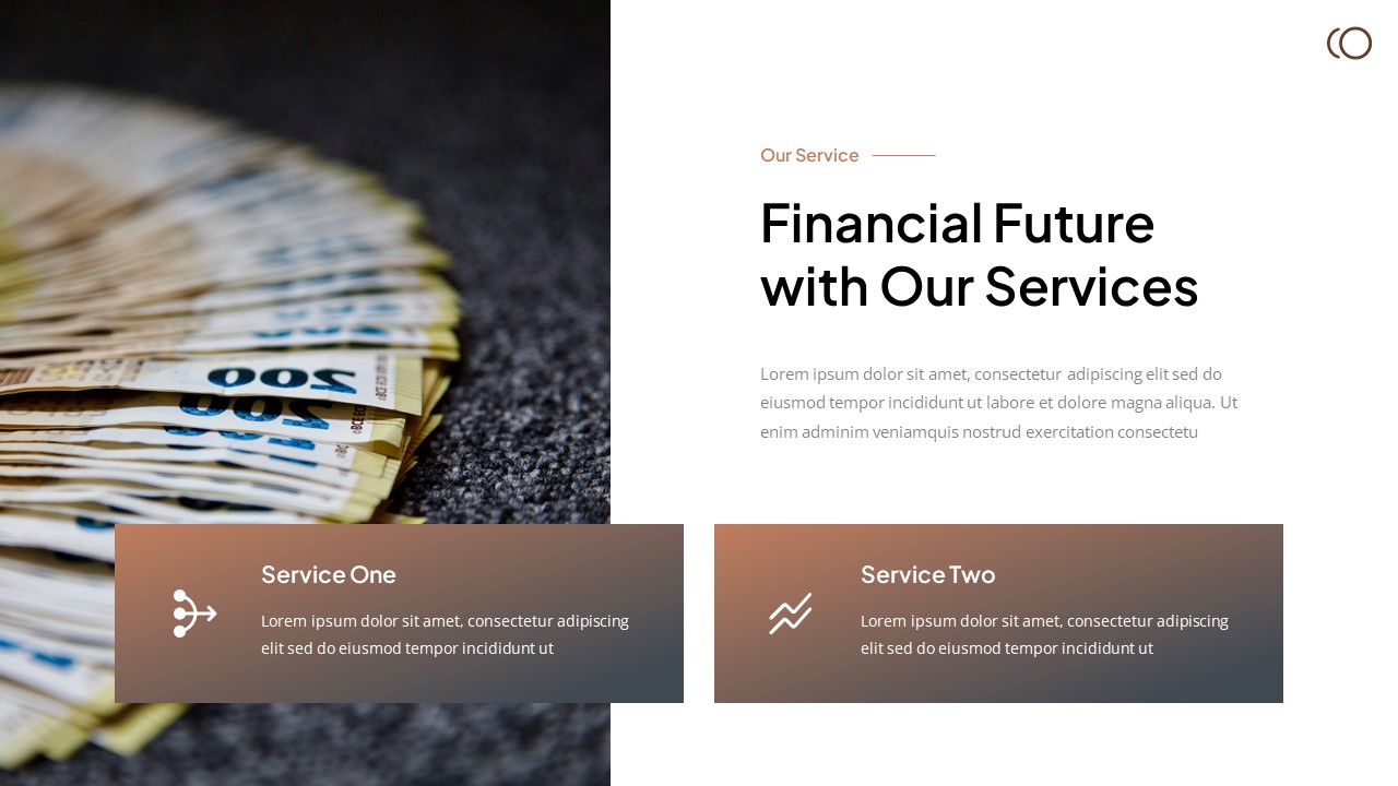 Finexus - Bank & Finance PowerPoint Template, Presentation Templates