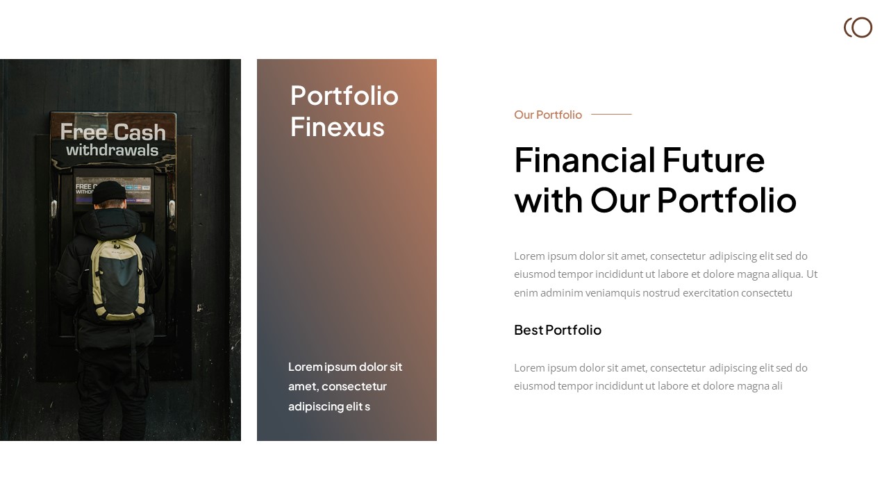 Finexus - Bank & Finance PowerPoint Template, Presentation Templates