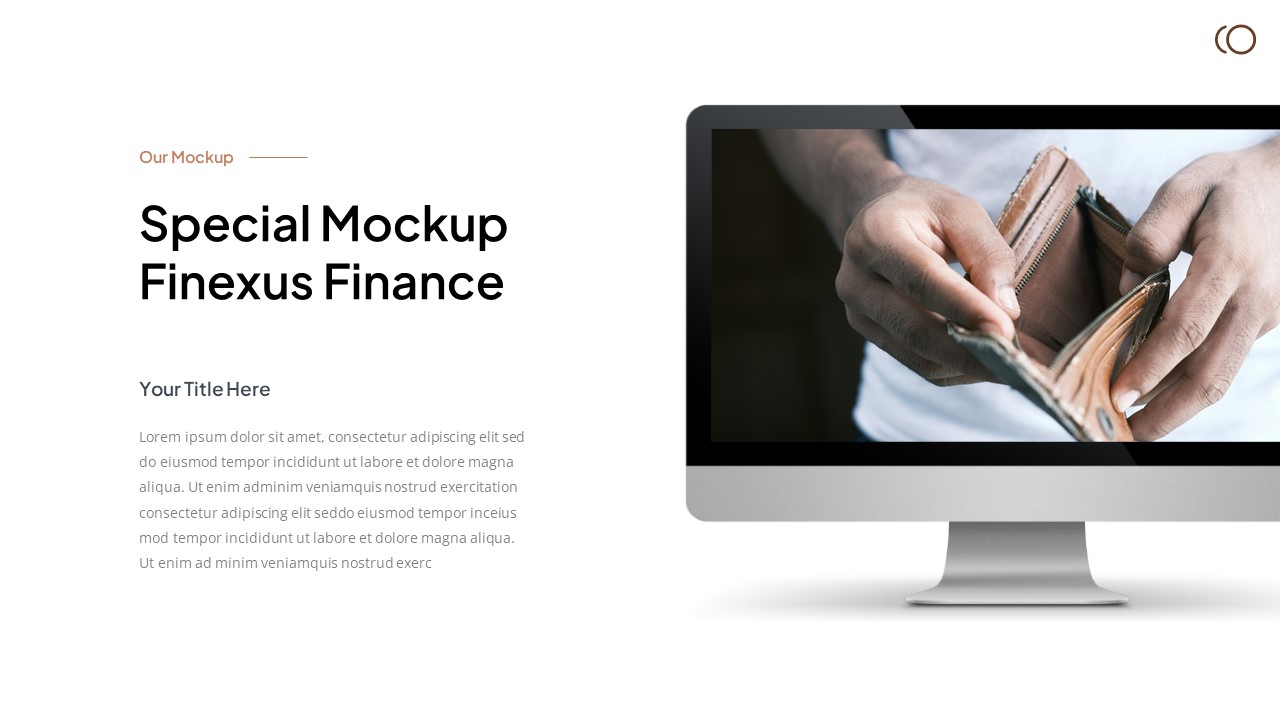Finexus - Bank & Finance PowerPoint Template, Presentation Templates
