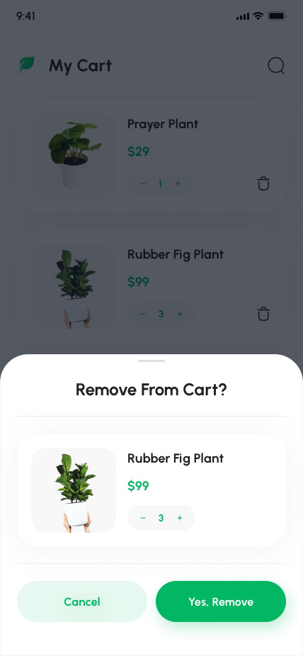 Potea - Plant Ecommerce & Online Store React Native Expo App Ui Kit by lalaWeb