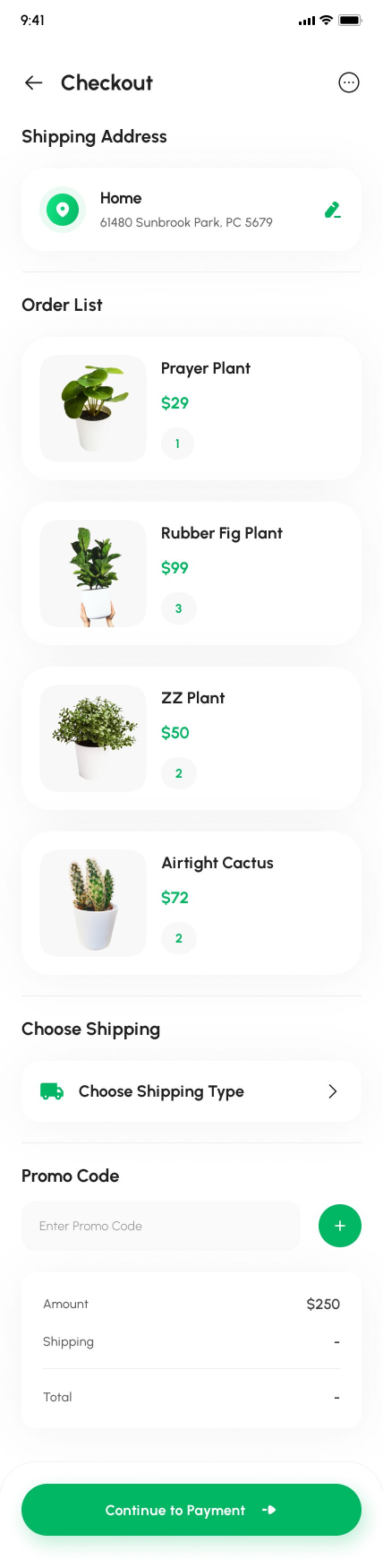 Potea - Plant Ecommerce & Online Store React Native Expo App Ui Kit by lalaWeb