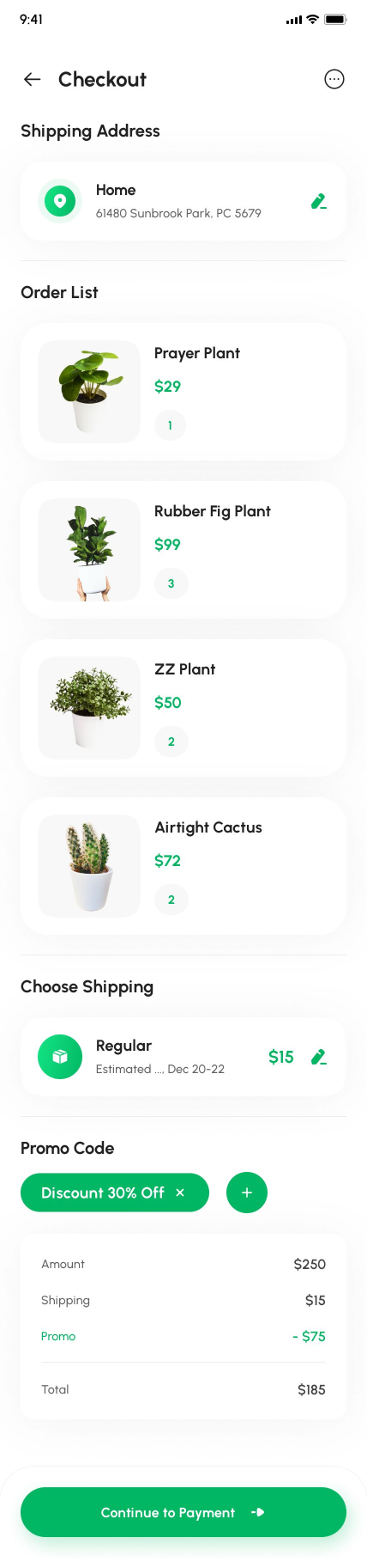 Potea - Plant Ecommerce & Online Store React Native Expo App Ui Kit by lalaWeb