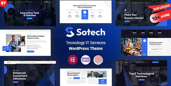 Sotech - IT & Technology Business Consulting WordPress Theme by Sanda-Media