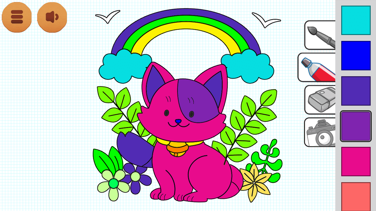 Coloring Book for Kid - HTML5 Game - Construct 3 by vinkid | CodeCanyon