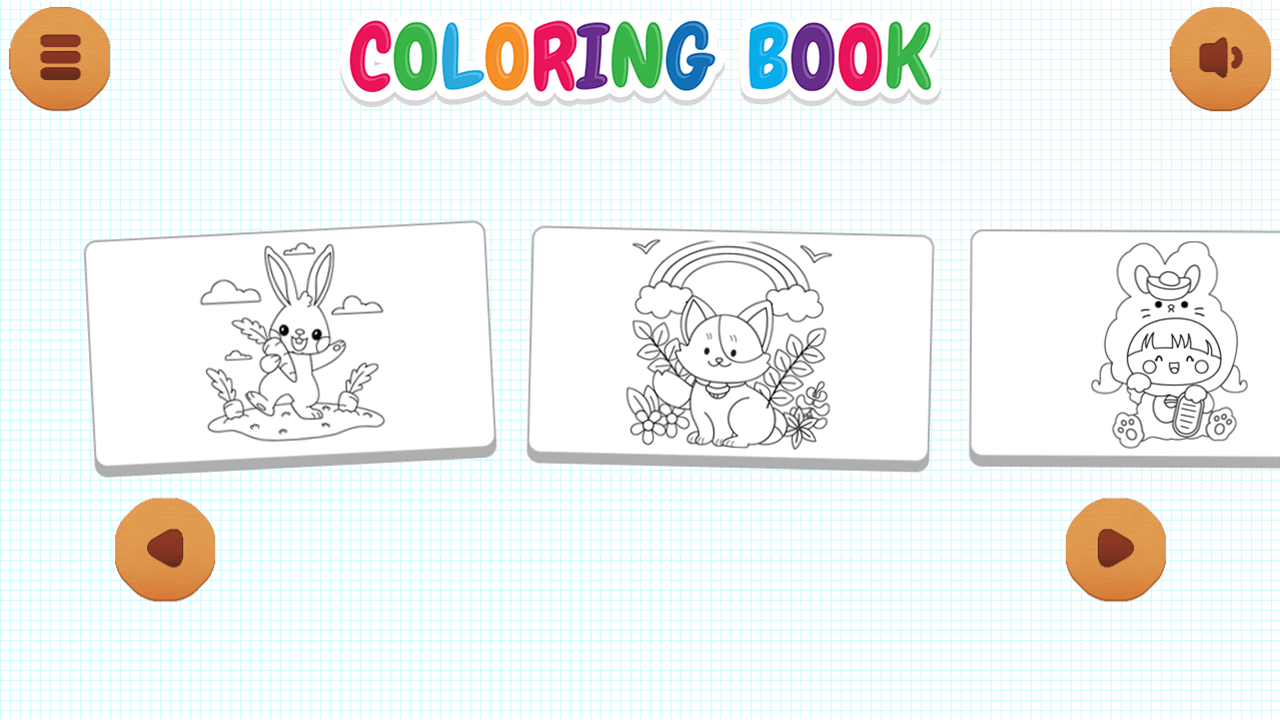 Coloring Book for Kid - HTML5 Game - Construct 3 by vinkid | CodeCanyon