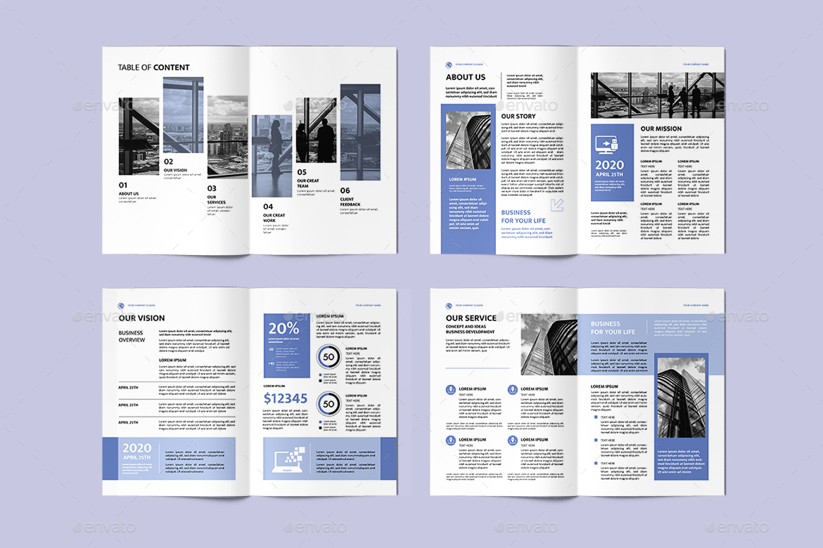 Company Profile, Print Templates | GraphicRiver