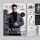 Men's Fashion Magazine Template, Print Templates | GraphicRiver