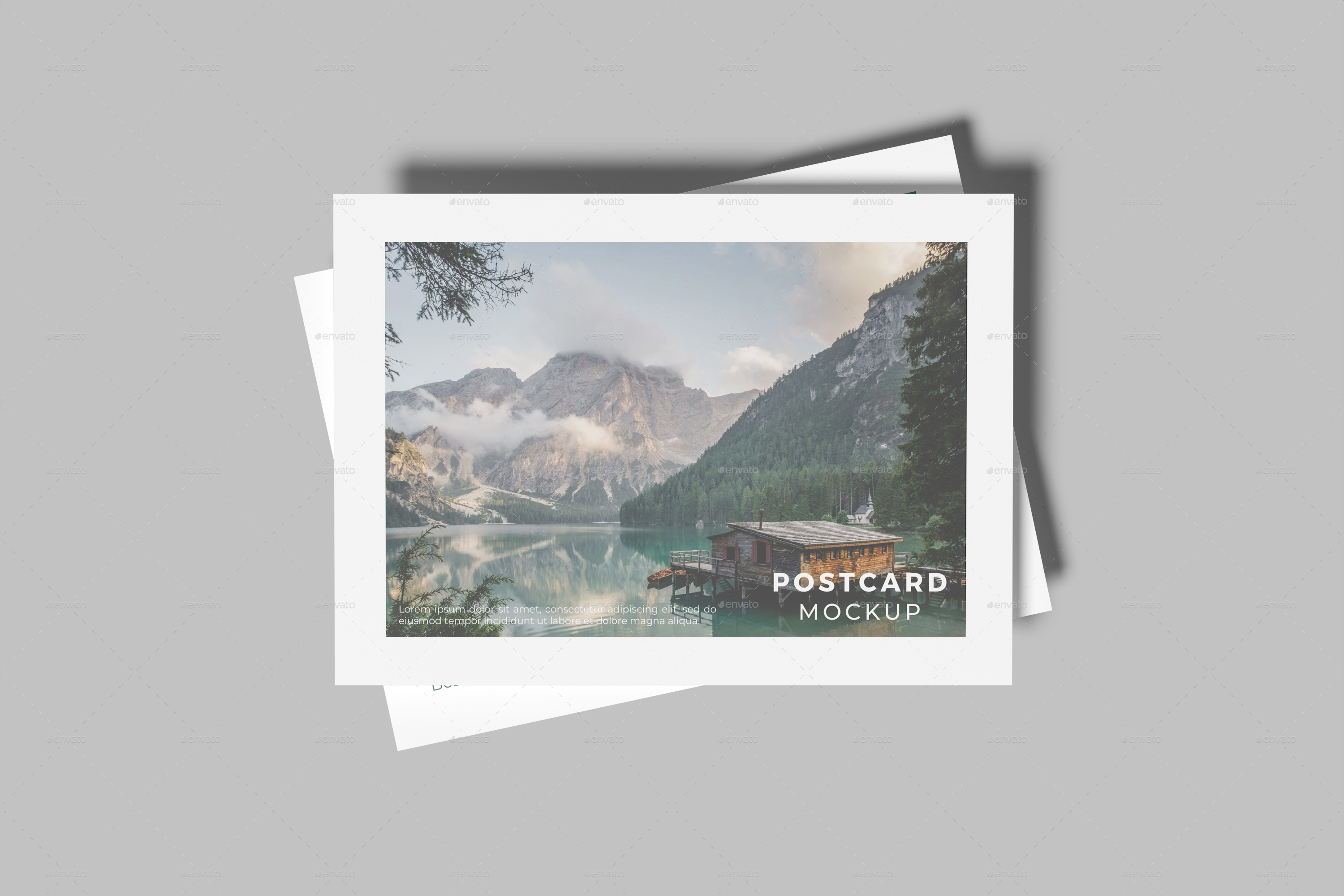 Postcard Mockup, Graphics | GraphicRiver