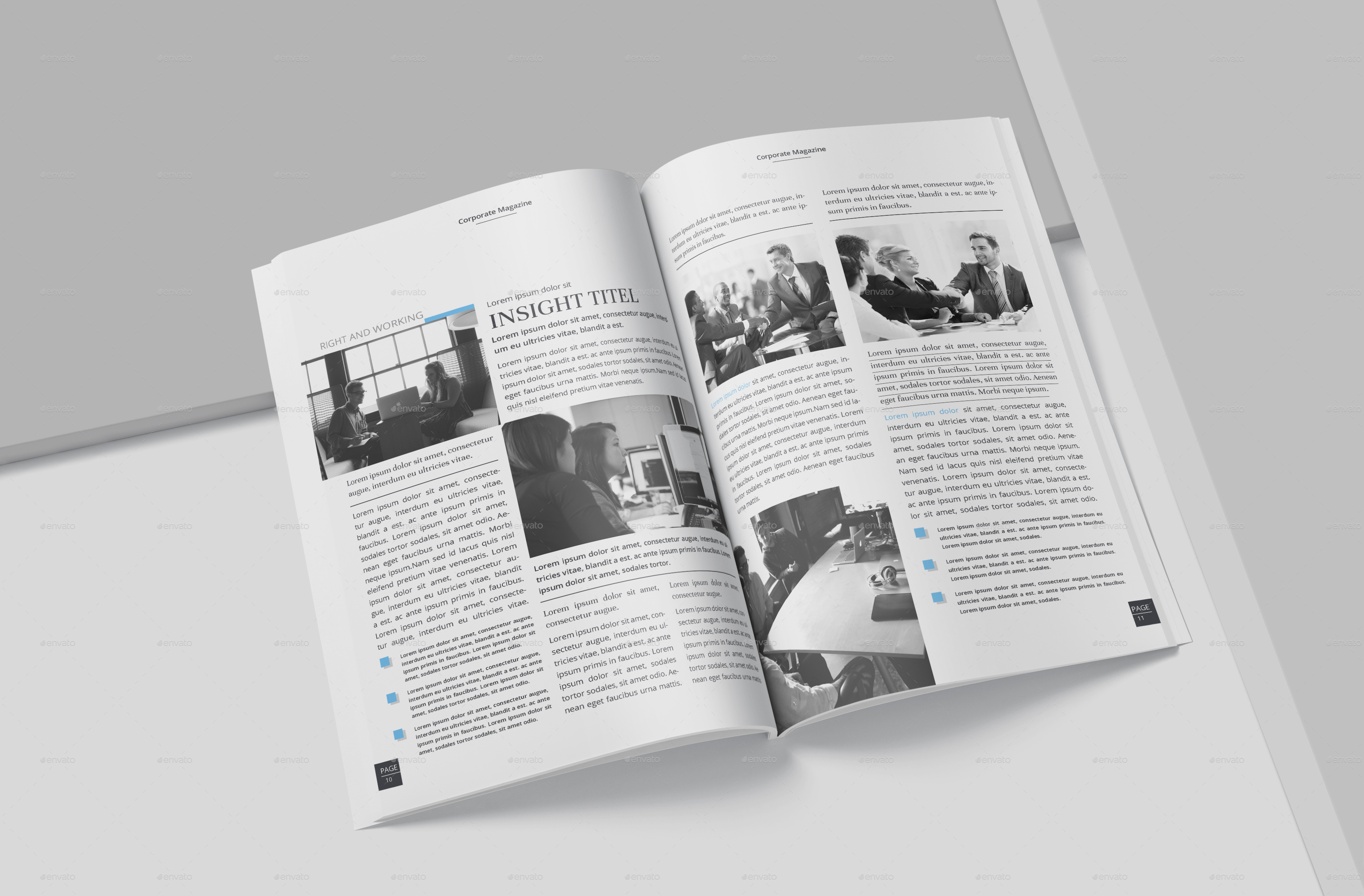 Corporate Magazine, Print Templates | GraphicRiver