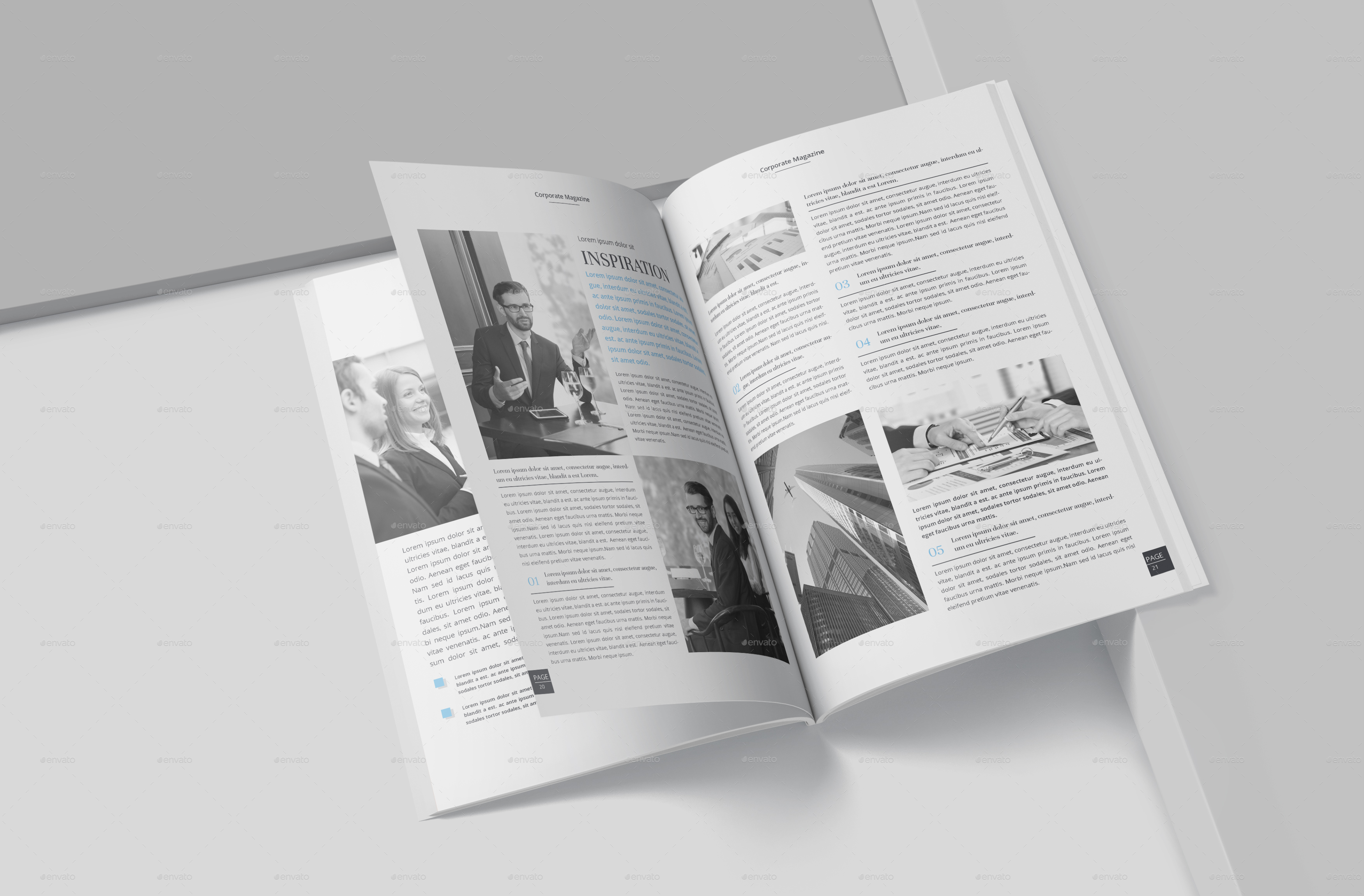 Corporate Magazine, Print Templates | GraphicRiver