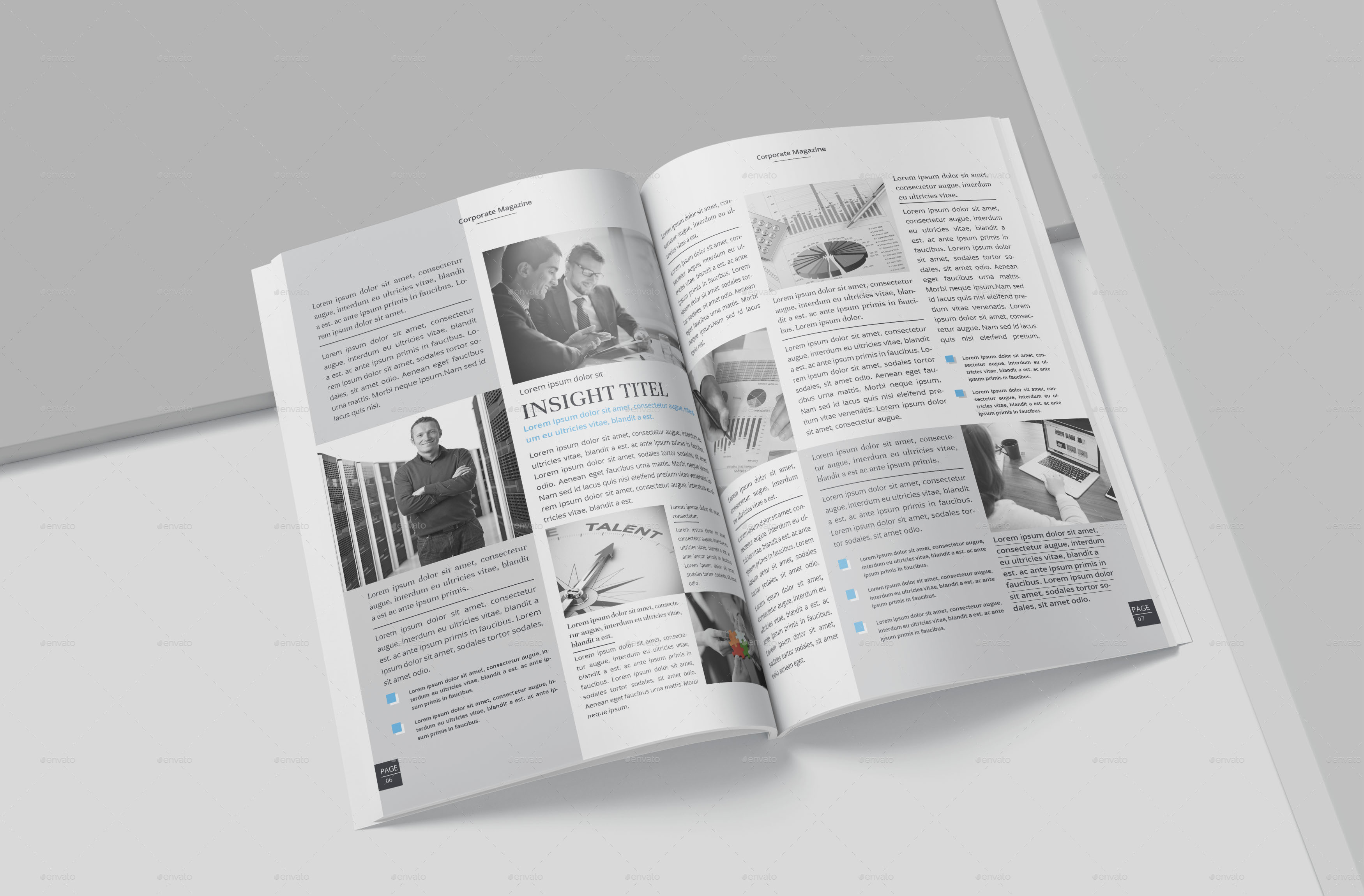 Corporate Magazine, Print Templates | GraphicRiver