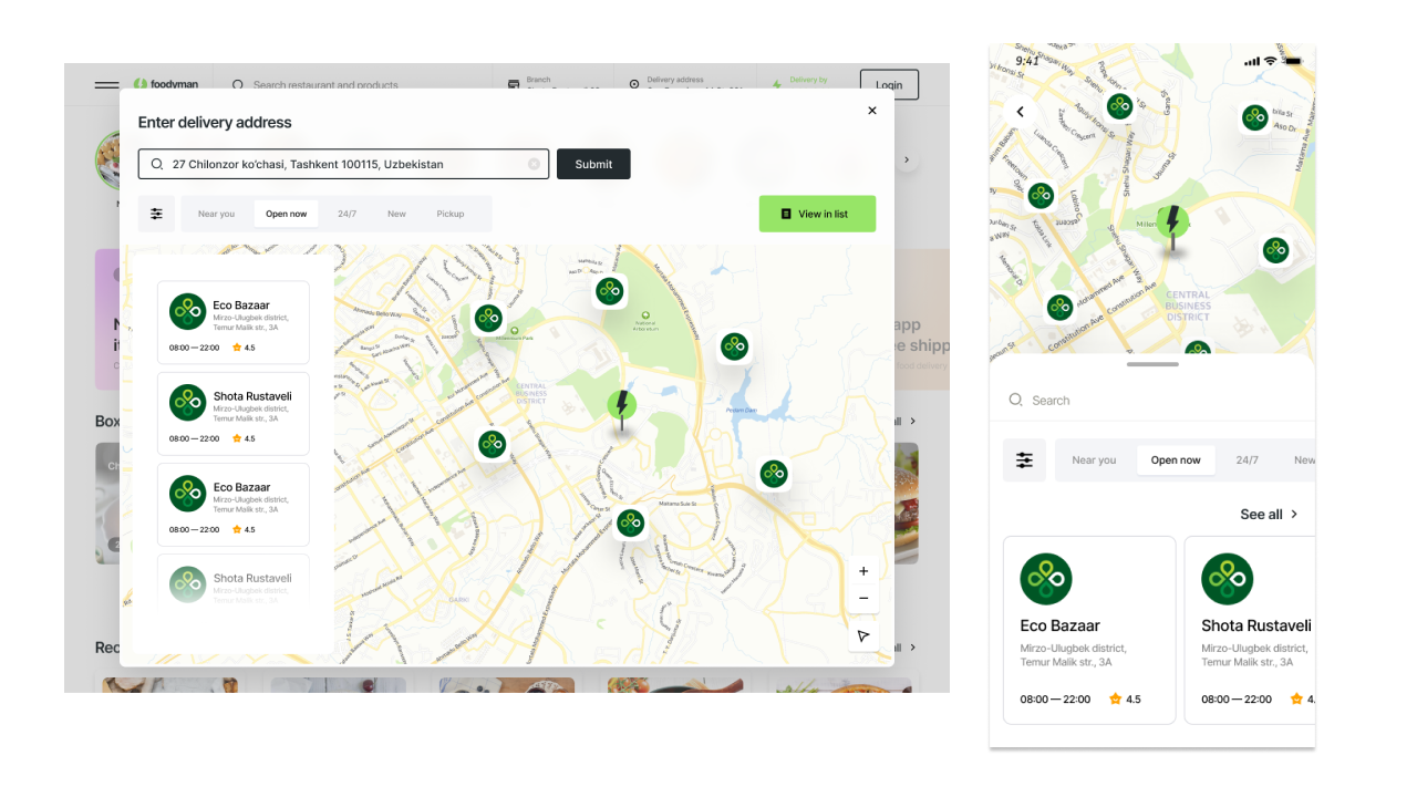 Foodyman - Single (Multi-Branch) Restaurant & Grocery Food Ordering ...