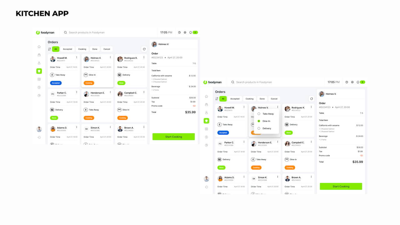 Foodyman - Single Restaurant POS + Kitchen + QR menu +Table Reserv ...