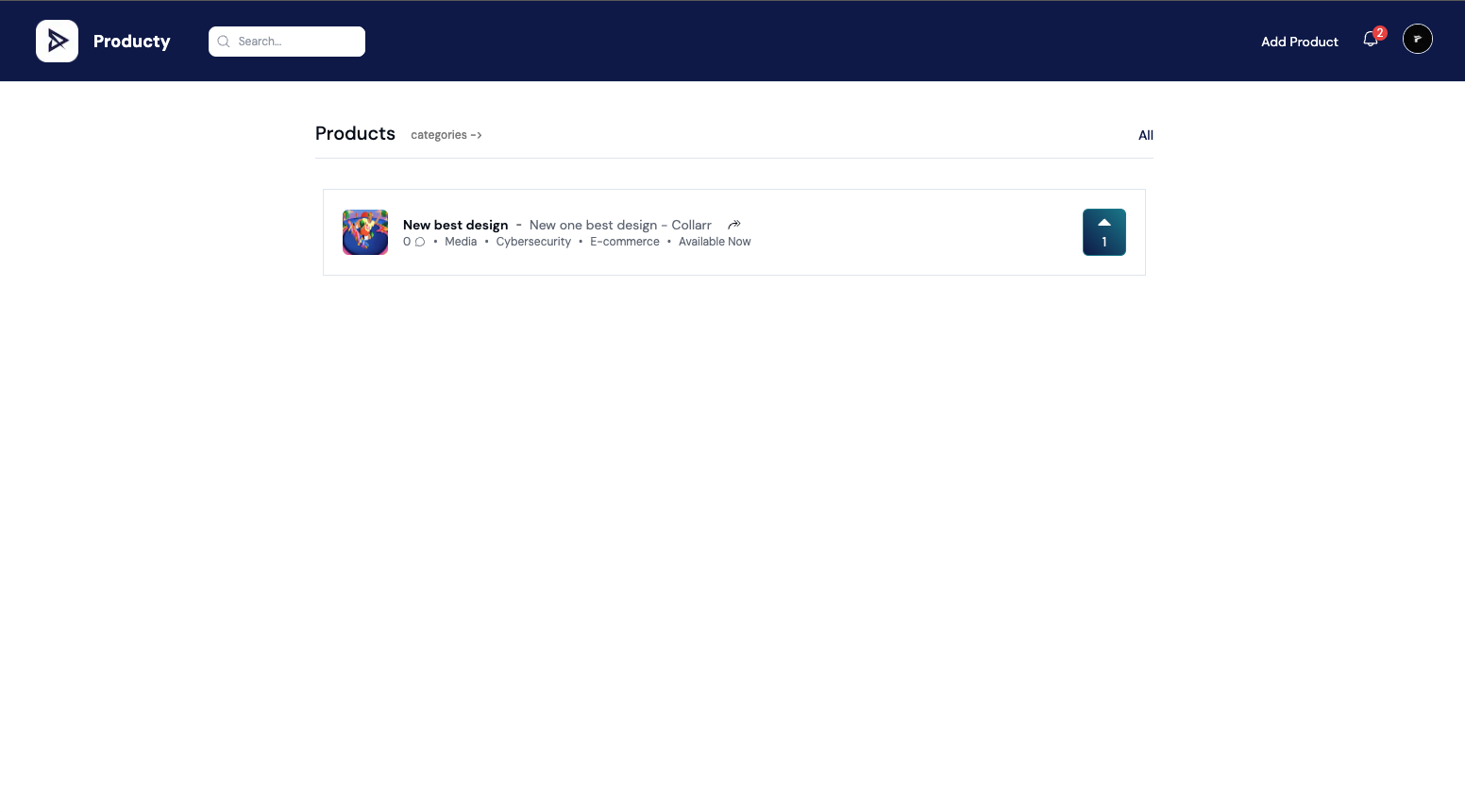Producty SAAS | NEXT JS WEB APP | Product hunt by CodeByFilip | CodeCanyon