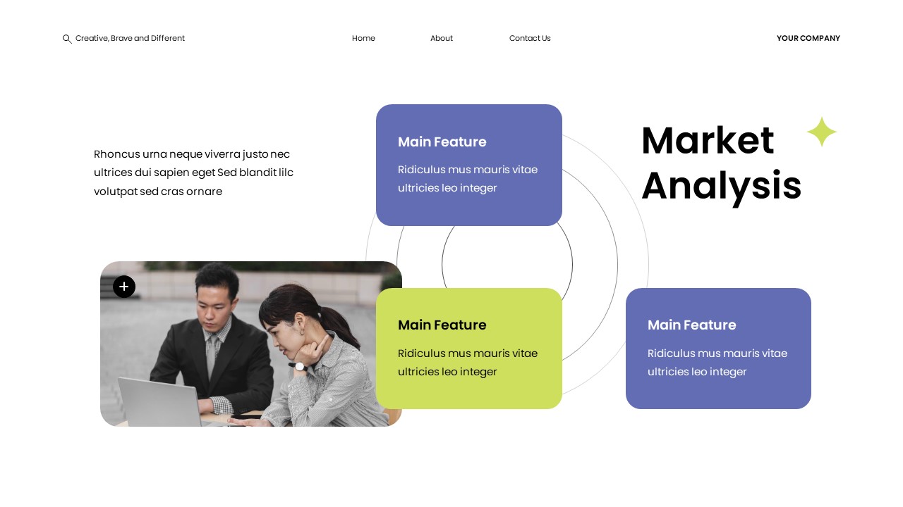 White Blue Creative Ui Ux Modern Agency Pitch Deck Presentation ...