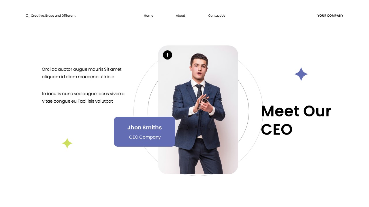 White Blue Creative Ui Ux Modern Agency Pitch Deck Presentation ...