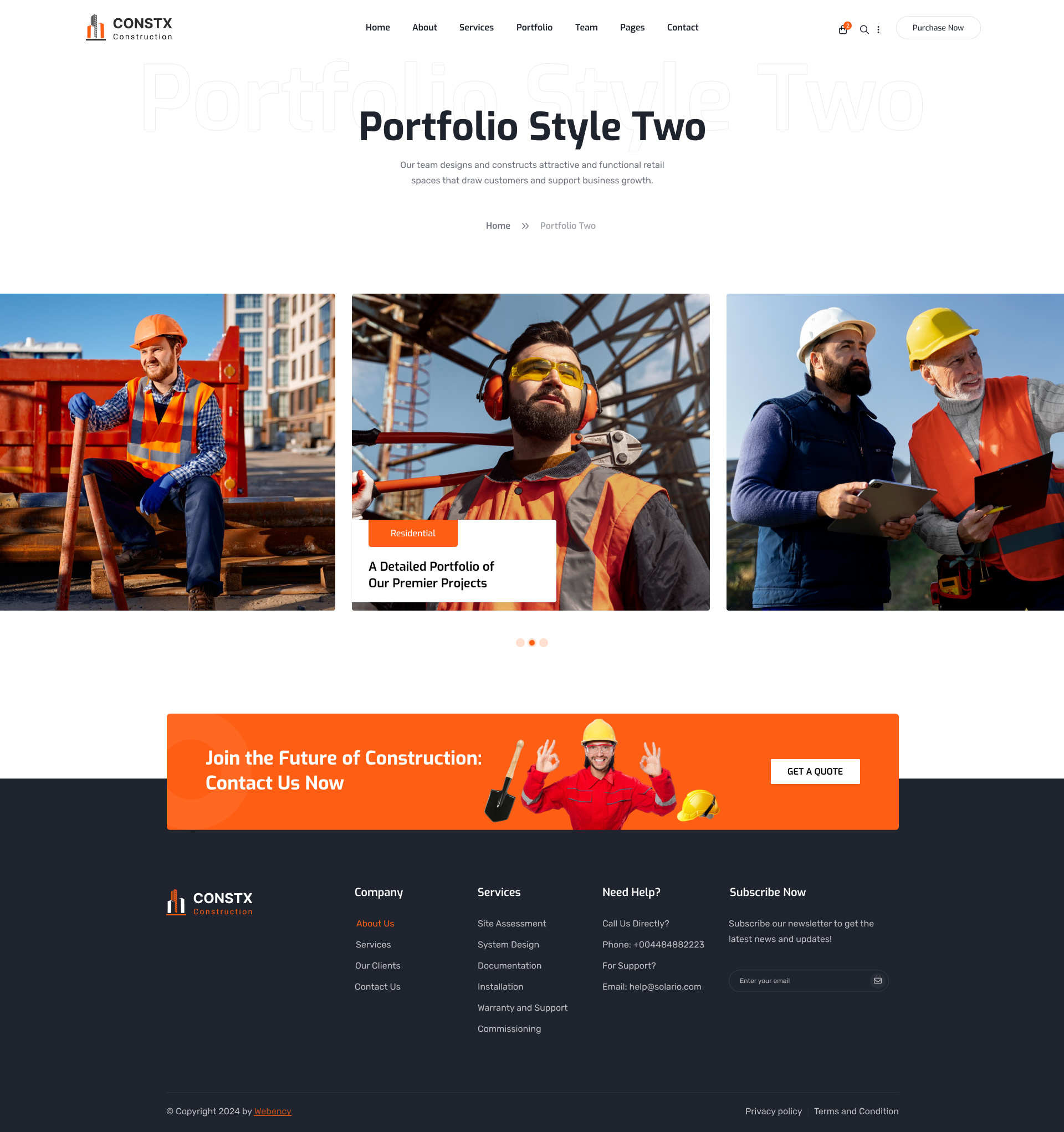 ConstX - Construction Figma Template by InversWeb | ThemeForest