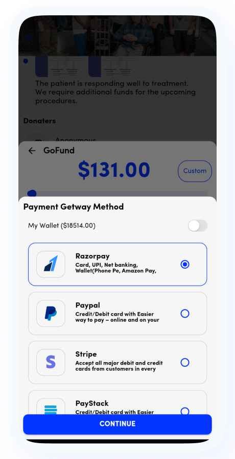 GoFund - Donation, Crowdfunding, Charity & Fundraising App | Raise ...