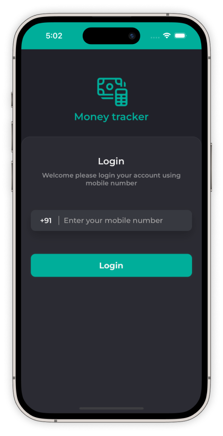 Money Management App Template in React Native CLI | Finance App ...