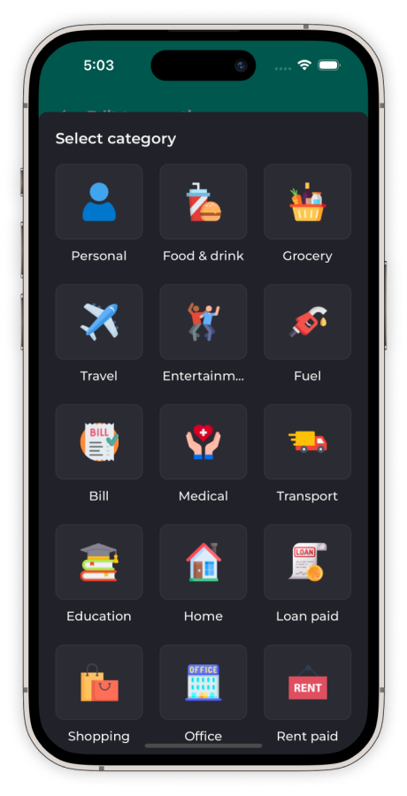 Money Management App Template in React Native CLI | Finance App ...