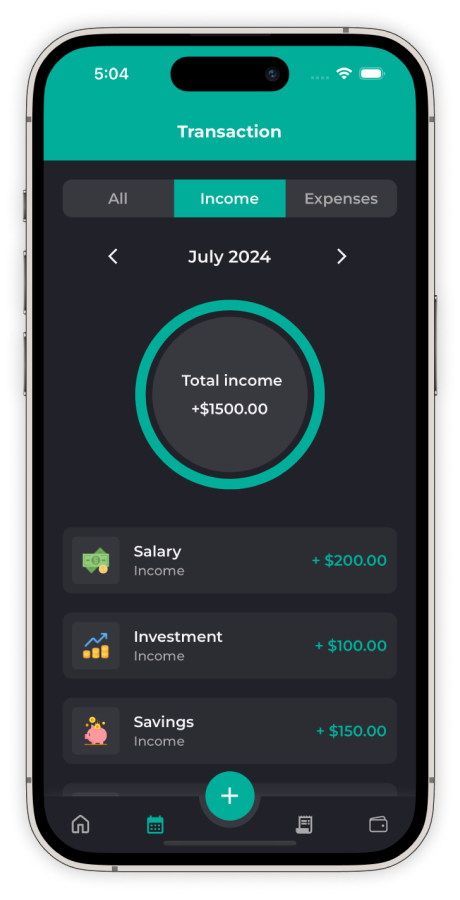 Money Management App Template in React Native CLI | Finance App ...