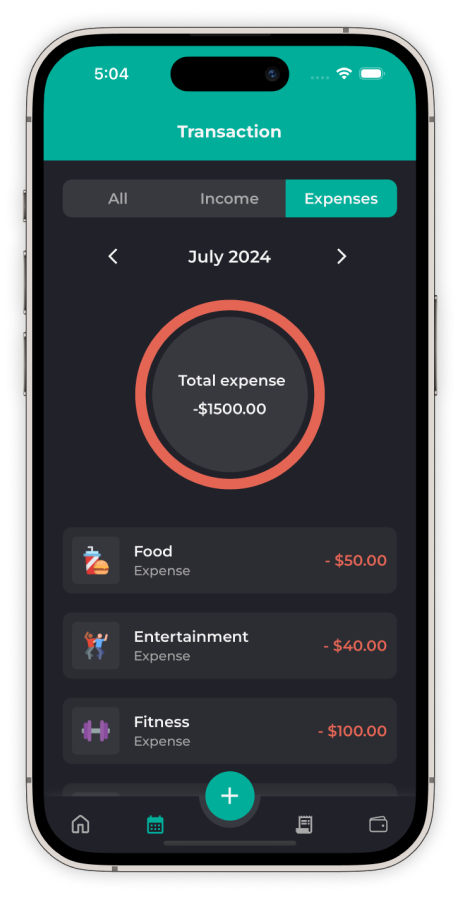 Money Management App Template in React Native CLI | Finance App ...