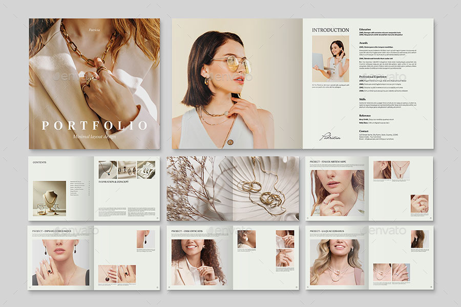 Portfolio Template, Print Templates | GraphicRiver