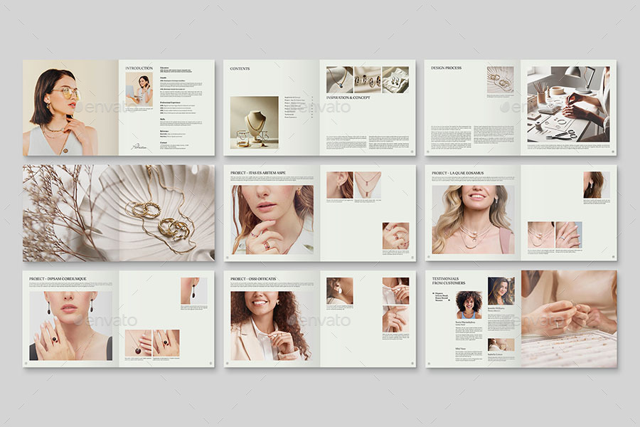 Portfolio Template, Print Templates | GraphicRiver