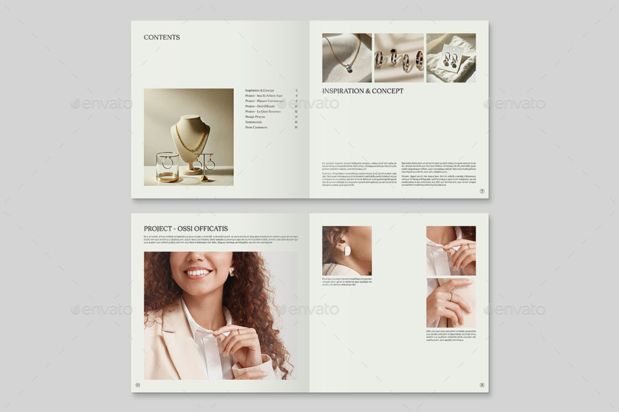 Portfolio Template, Print Templates | GraphicRiver