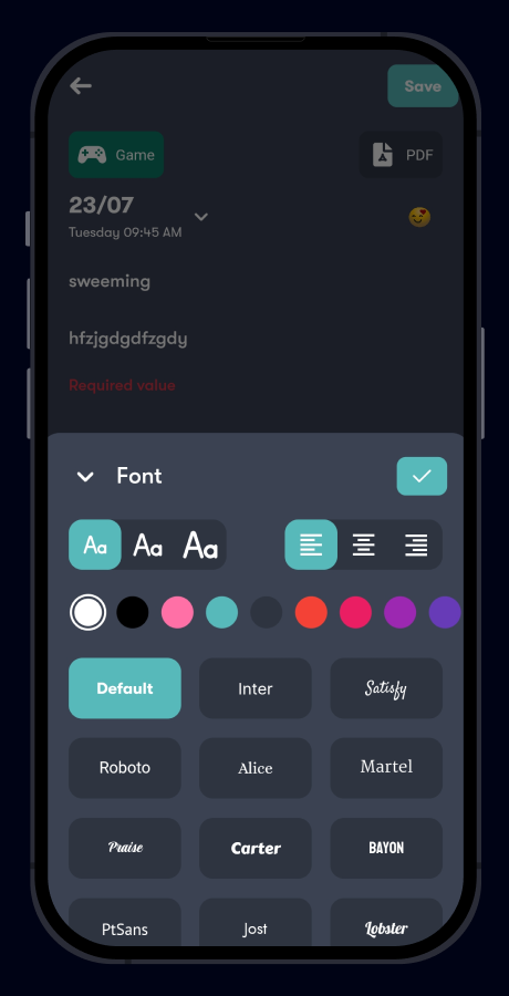 Daily Diary Journal | Diary Manager | Flutter App by VocsyInfotech